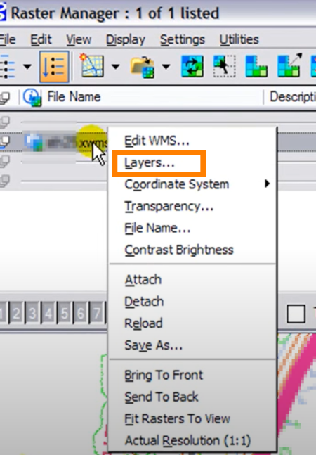 How to add WMS to Microstation - Pointscene