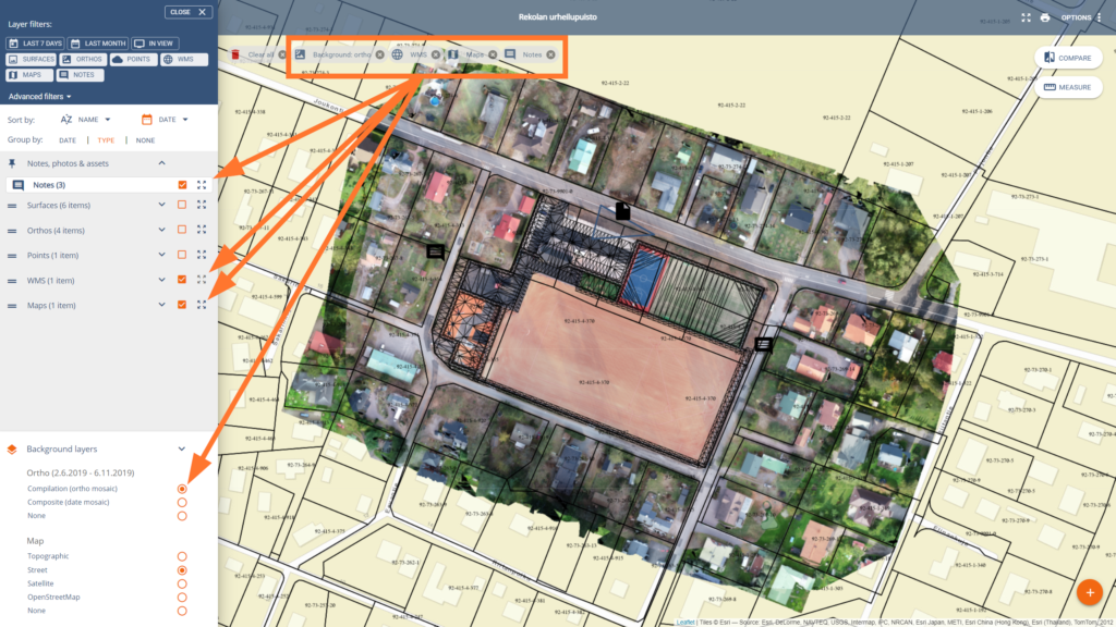 Navigating a Site - Pointscene